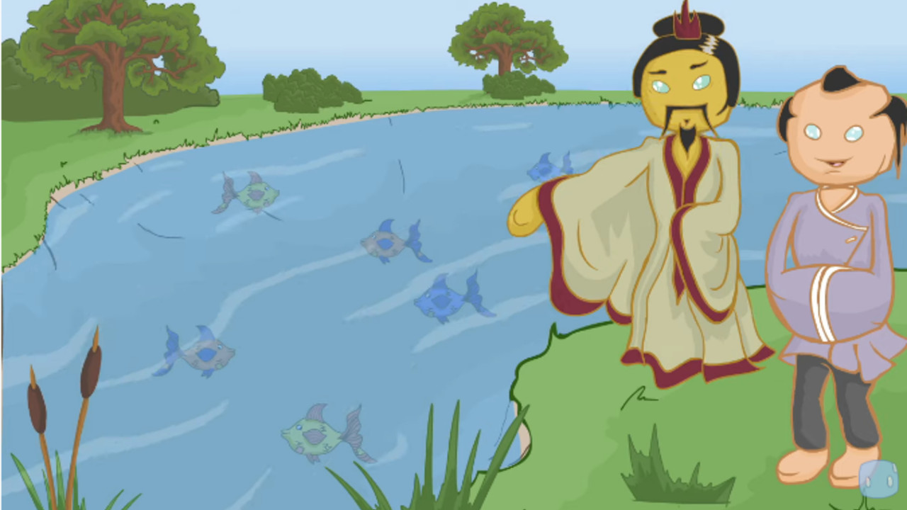 Patch Parables 30 ~ The Parable of the Happy Fish – Spirit Science